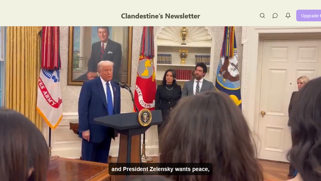 Tulsi Sworn-In as DNI and Negotiations with Russia Pick Up Steam ...