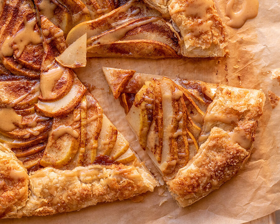 Apple-and-Pear Galette with Walnut Streusel - elocal magazine - Voice Media