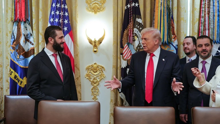 Trump praises Syria’s ‘tough-guy’ leader after White House visit ...