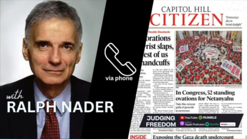 Judge Napolitano Interviews Ralph Nader "Who Controls the Government ...