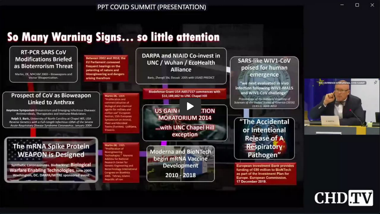 Dr David E. Martin PhD - Speaker - Covid Summit – European Union ...